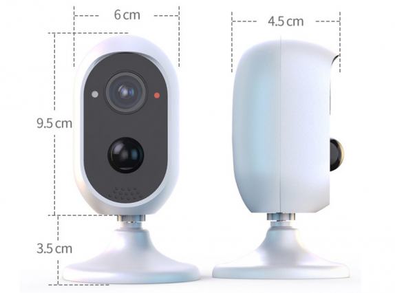 World Trade Intel - Free Wire Wireless CCTV Battery Security WiFi IP Camera